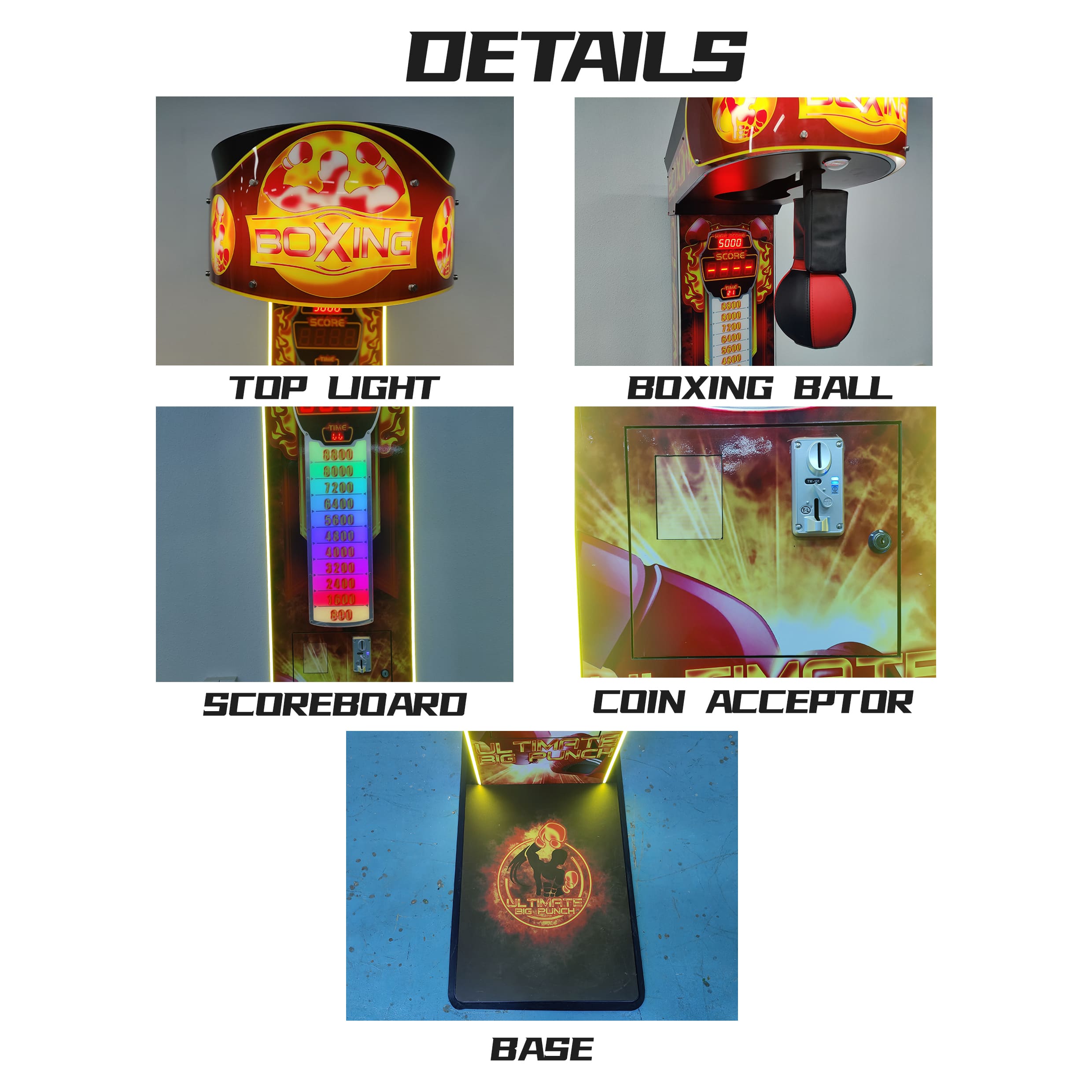 Boxing Champion Punch Machine