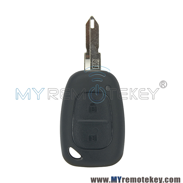 Remote key 433Mhz 2 button NE73 blade ID46-PCF7946 chip ASK for Renault ...