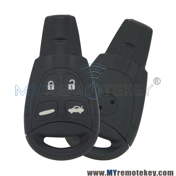 Smart key 4 button 434mhz for SAAB 93 95 9-3 9-5 plug in start