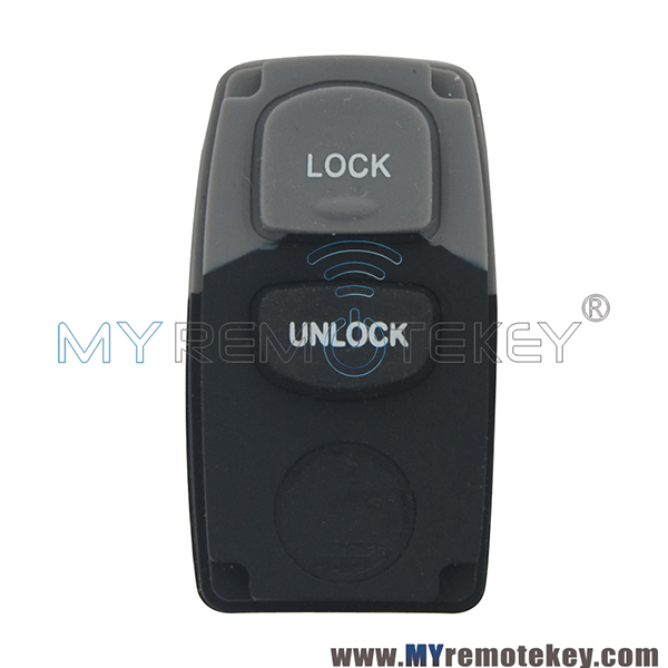 Remote fob shell for Mazda 2 button