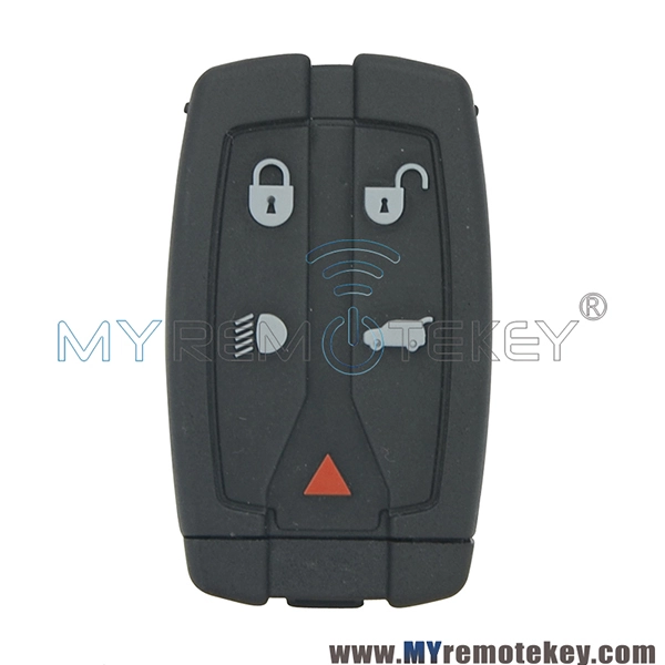 PN LR013005 Smart key shell 5 button for 2008-2012 Land Rover LR2 FCC ...