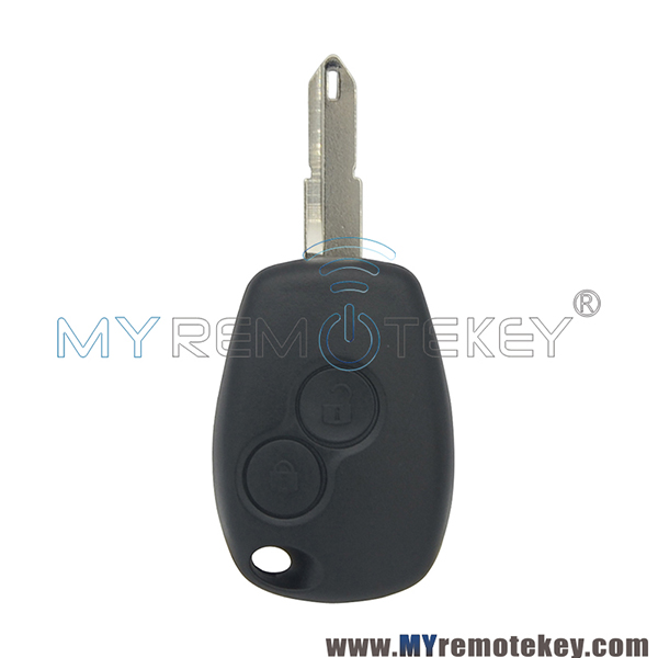 Remote key 2 button NE72 blade 434Mhz PCF7946/PCF7947 ASK for Renault ...