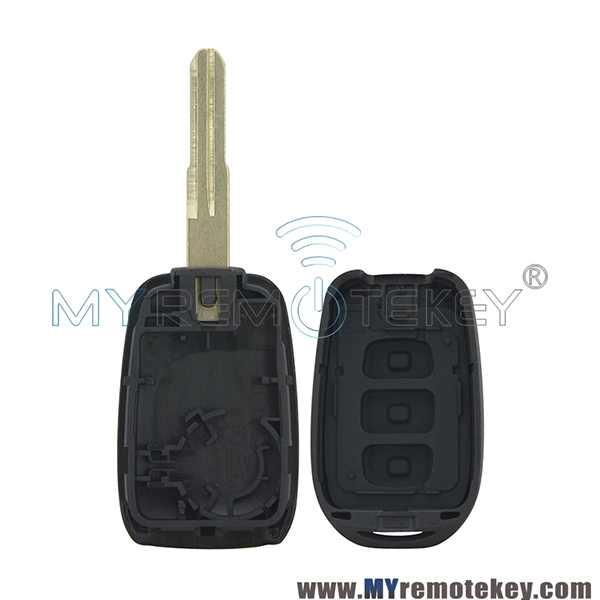 Remote car key case shell 3 button for Renault Duster Sandero Kwid 2016 ...