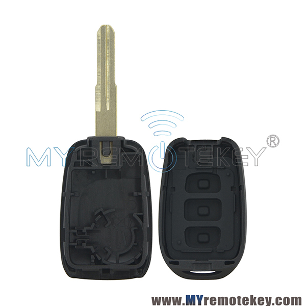 Remote car key case shell 3 button for Renault Duster Sandero Kwid 2016 ...