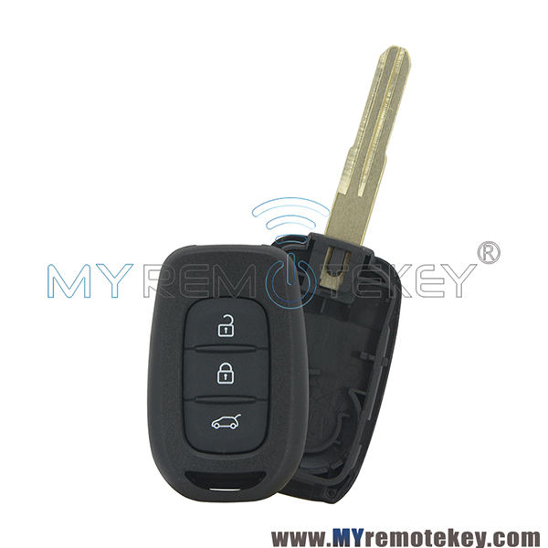 Remote car key case shell 3 button for Renault Duster Sandero Kwid 2016 ...