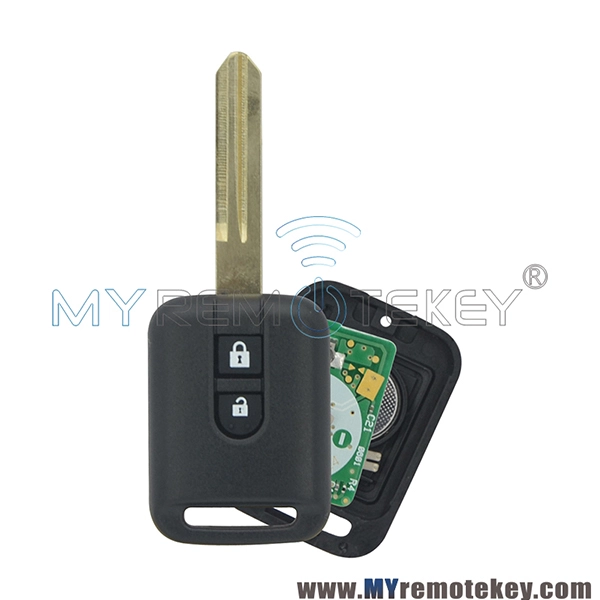 Remote key 2 button 315Mhz without chip for Nissan Micra Navara Almera ...