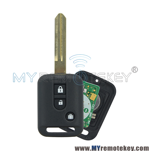 Remote key 3 button 315Mhz without chip for Nissan 350Z Navara ...
