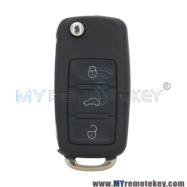 P/N 1JO 959 753 DJ Remote Key 3 button 315Mhz ID48 HU66 for VW Skoda ...