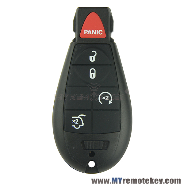 #5 IYZ-C01C New type Fobik remote key fob 4 button with panic for ...