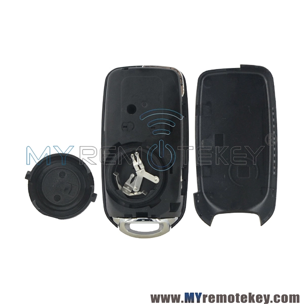 New flip key shell 4 button for Fiat 500 500X 500L