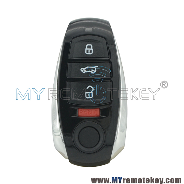 PN 7P6 959 754 Smart key 4 button Hatch ID46 315Mhz 434mhz 868mhz for ...