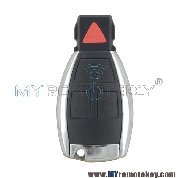 New Refit smart key shell case 3 button with panic for for Mercedes ...