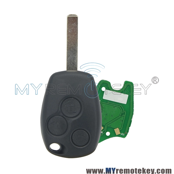 Remote car key 3 button PCF7947 ASK or PCF7926 VA6 433mhz for Renault ...