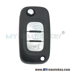 Flip Remote Key 3 button 433Mhz 4A Chip for Mercedes Benz Smart Fortwo ...