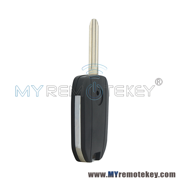 Modified flip key shell 5 button TOY43 blade for Toyota Sequoia remote ...