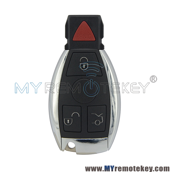 Keyless Go VVDI BE KEY FBS3 Smart key 3 button with panic 315mhz for ...