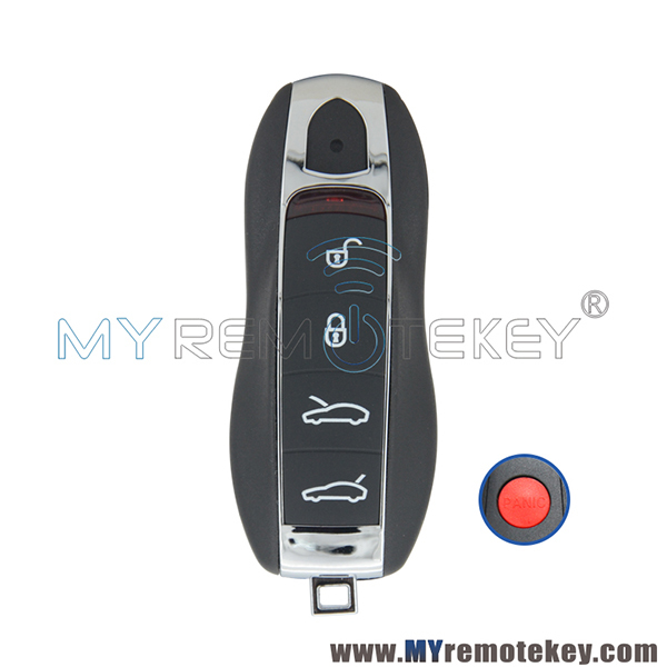 KR55WK50138 Keyless go Smart key 4 button with panic 315mhz for Porsche ...