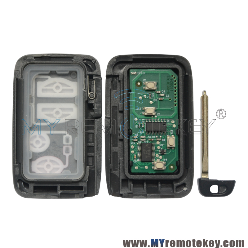 HYQ14AAB Smart key 315mhz 4 button with panic for Toyota Avalon Camry ...