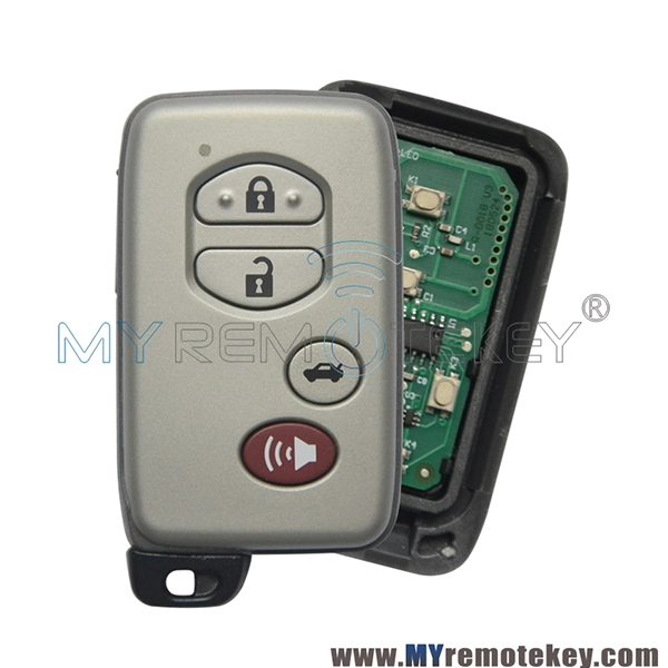 HYQ14AAB Smart key 315mhz 4 button with panic for Toyota Avalon Camry ...