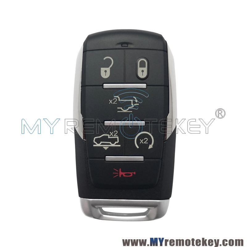 OHT-4882056 Smart key 433.9mhz 4A chip 6 button for 2019 2020 Dodge Ram ...