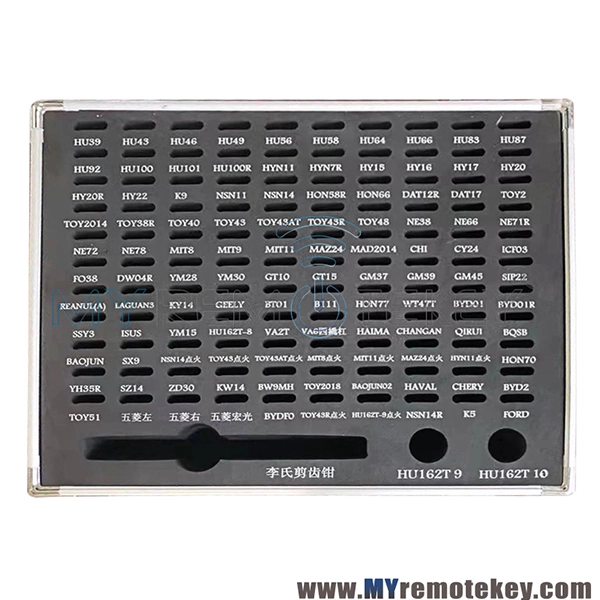 Genuine Lishi tool box set full lishi 2 in 1 Auto Pick and Decoder ...