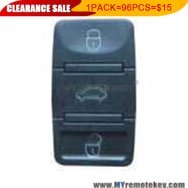 1 pack Remote button rubber pad for VW remote key 3 button
