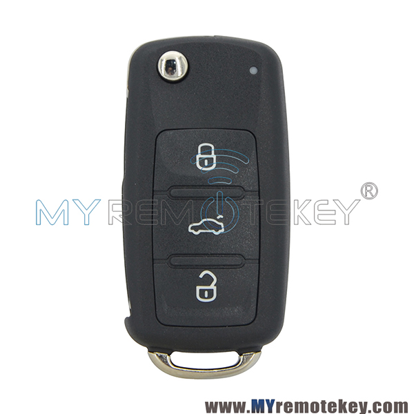 P/N 5K0 959 753 AB 5K0837202AD Remote key 3 button 434Mhz for 2012 VW ...