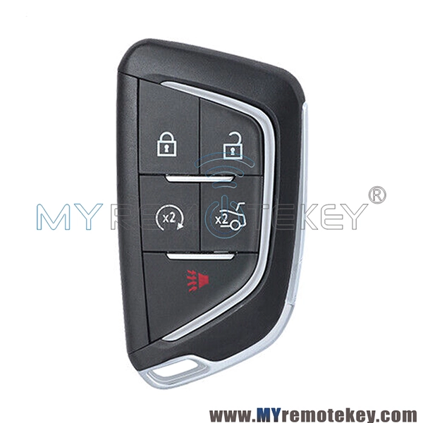 FCC YG0G20TB1 smart key 5 button 433mhz ID49 for 2020-2024 Cadillac CT4 ...