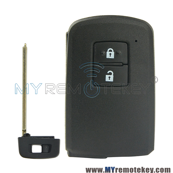 Smart key 2 button 312/314mhz for Toyota Highlander Tacoma Prius C Land ...