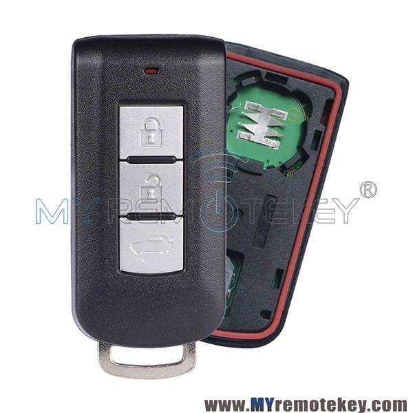 FCC GHR-M004 keyless go smart key 3 button 315mhz/433mhz ID47 chip For ...