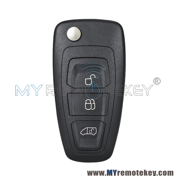 Flip Remote Key 3 button 433Mhz FSK ID49 chip for Ford Transit Custom ...