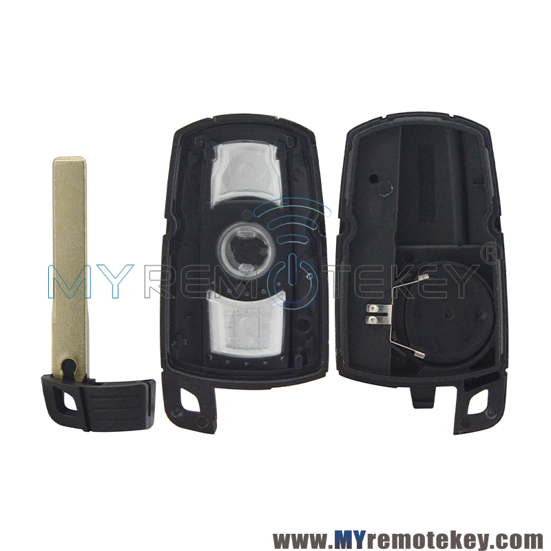 Smart car key shell case cover 3 button KR55WK49127 for E39 E60 E61 E46 ...