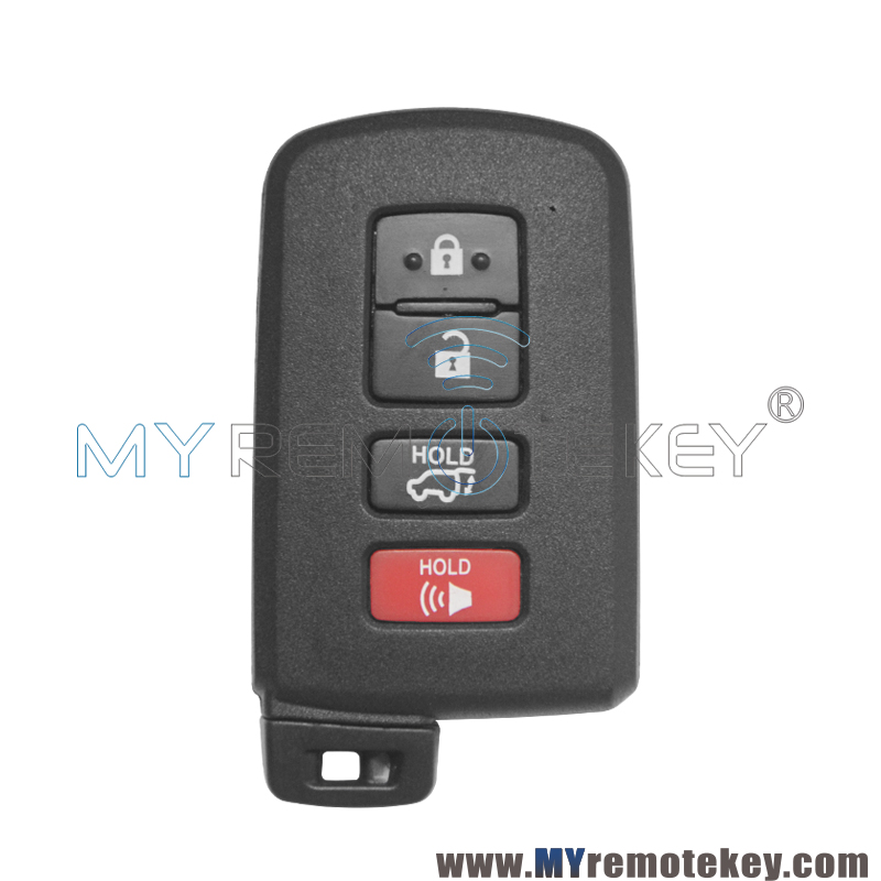 FCC HYQ14FBA Smart key 312/314MHZ 4 button Hatch 8A chip for Toyota ...