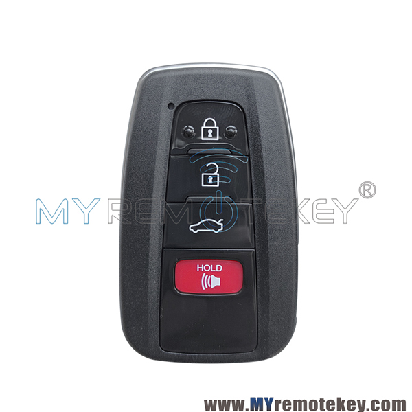 PN: 89904-06200 Smart Key 4 Button 315MHz For 2018-2022 Toyota Camry ...