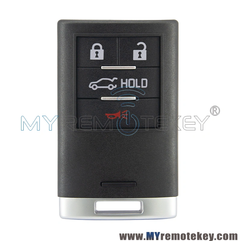 FCC NBG009768T smart key 4 button 315 MHz for 2010-2015 Cadillac SRX ...