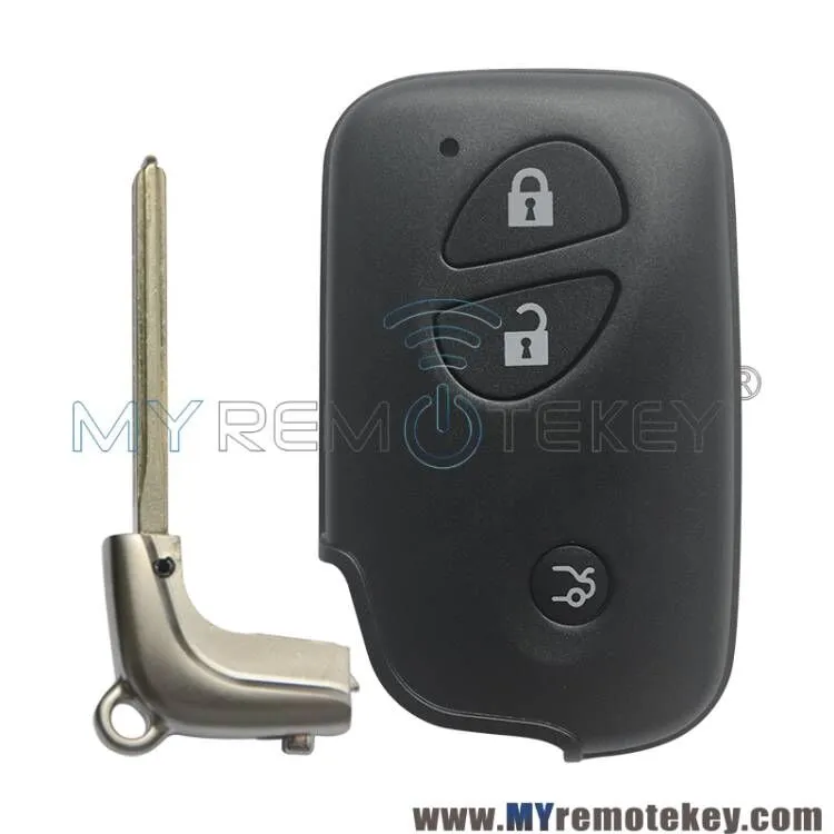 FCC HYQ14AAC Smart Key 3 Button 433mhz for 2006-2008 Lexus ES350 IS250 ...