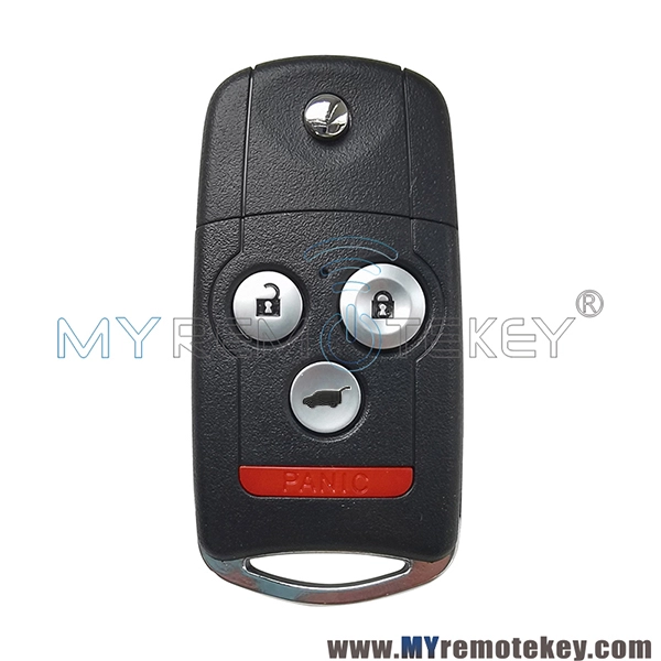 Fcc N5f0602a1a Flip Remote Key 4 Button 314mhz Id46 Chip For Acura Mdx