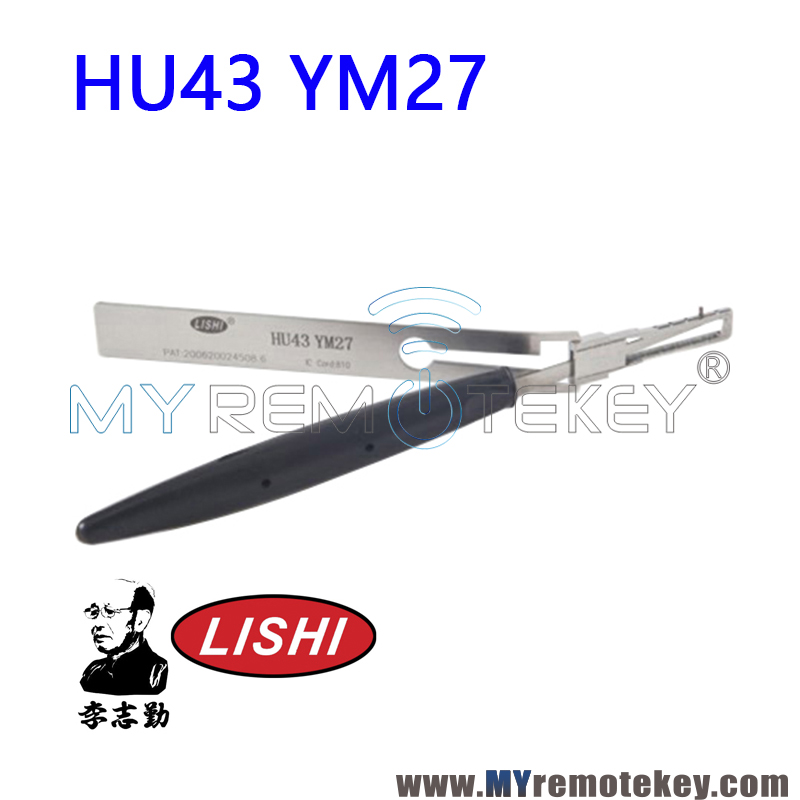 Genuine LISHI HU43 YM27 Lock Pick For OPEL