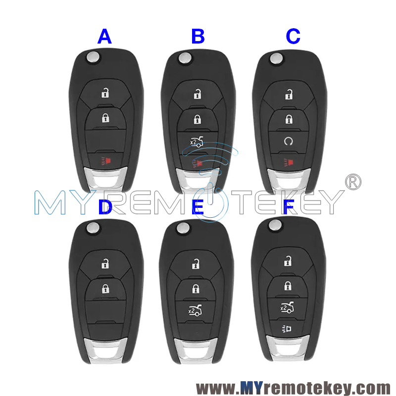 LXP-T003 315MHZ /LXP-T004 433MHZ Original board Flip Remote Key 2 / 3 ...