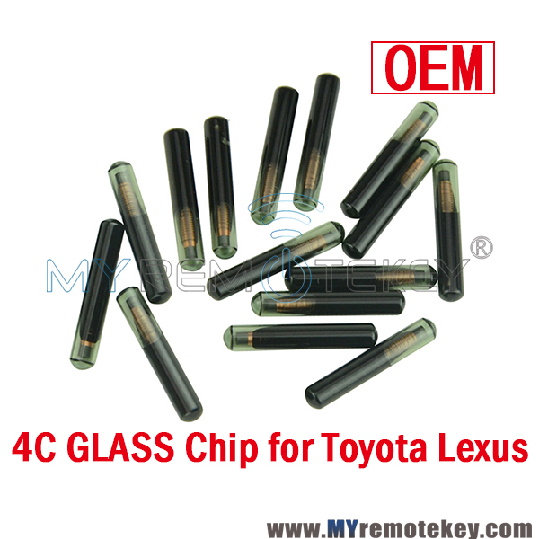 Toyota Lexus 4C glass transponder chip