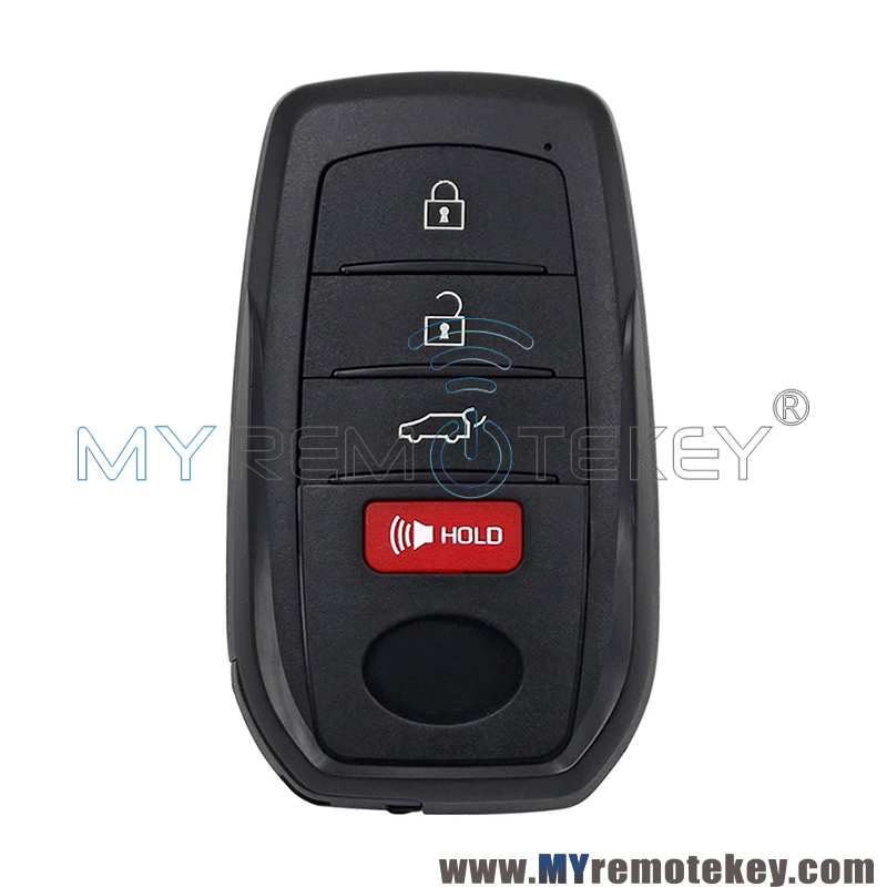 HYQ14FBW Smart Key 4 Button 314.3Mhz 4A chip for 2022 2023 Toyota ...