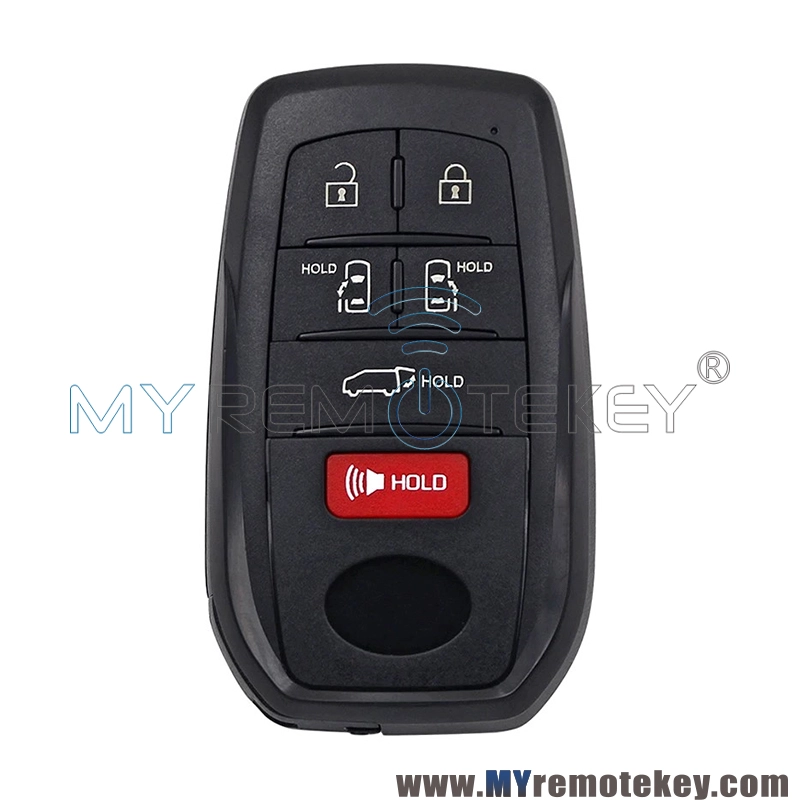 HYQ14FBX Smart Key 6 Button 314.3Mhz 8A chip for 2021 2022 Toyota ...