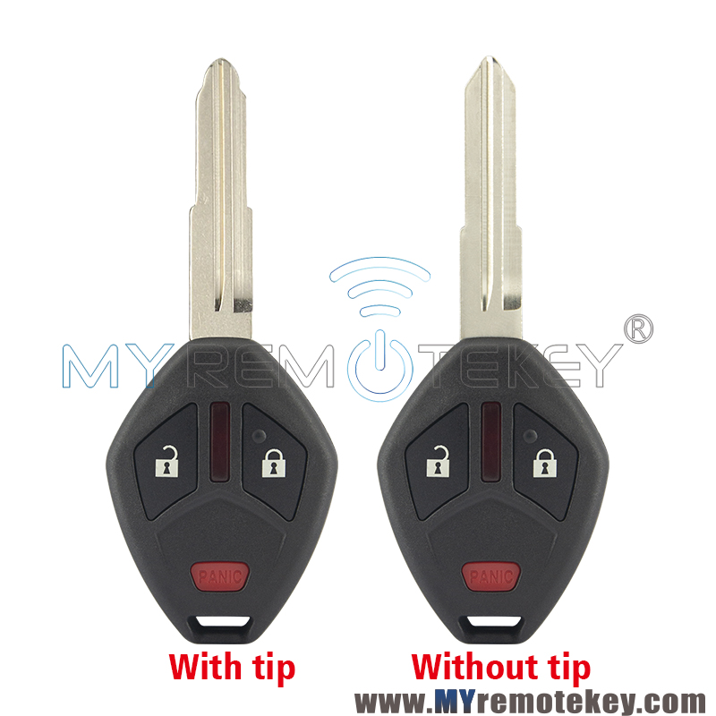 PN 6370A364 Remote key 3 button MIT3 blade 313.8Mhz ID46 chip for 2007 ...