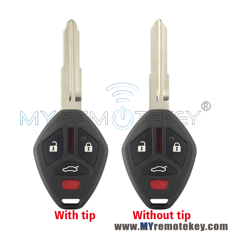 PN: 6370A477 Remote key 4 button MIT3 blade 315Mhz ID46 chip for 2008 ...