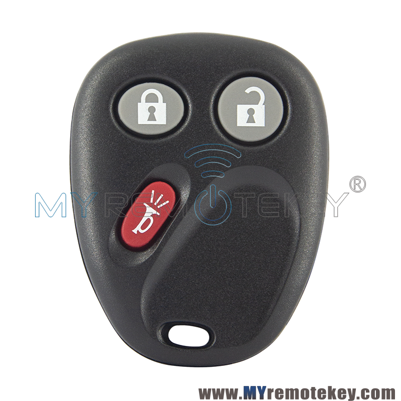 (With battery holder) FCC MYT3X6898B Remote fob case 3 button for 2002 ...