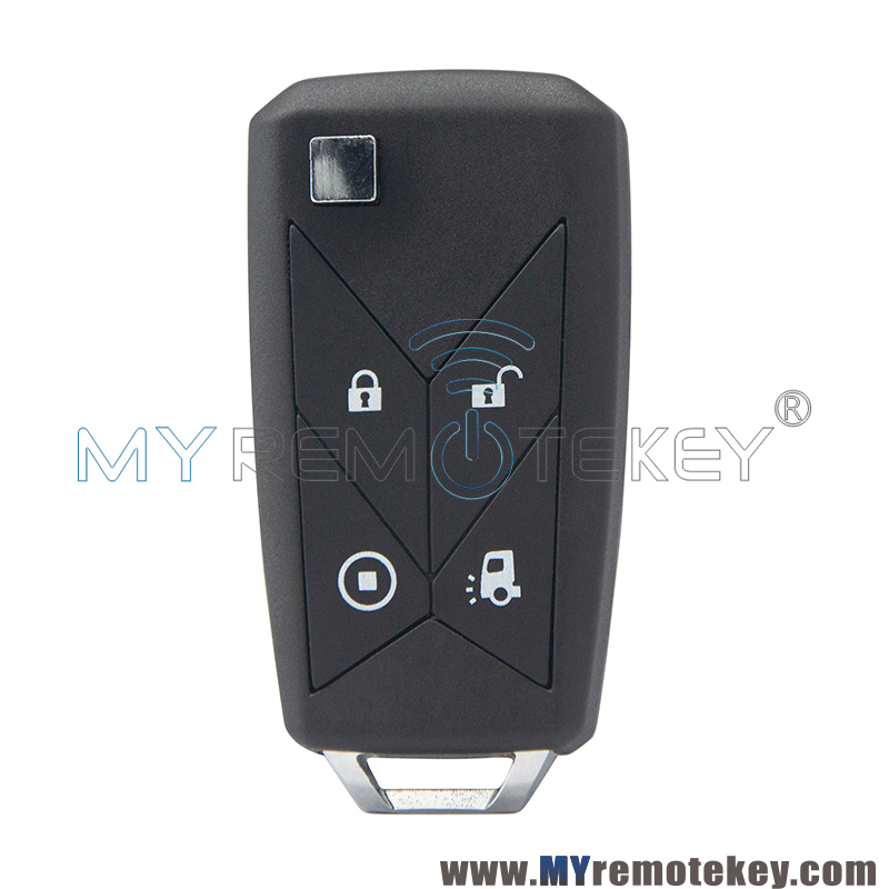 Remote Fip Key shell 4 Button for Renault Truck / Lorry