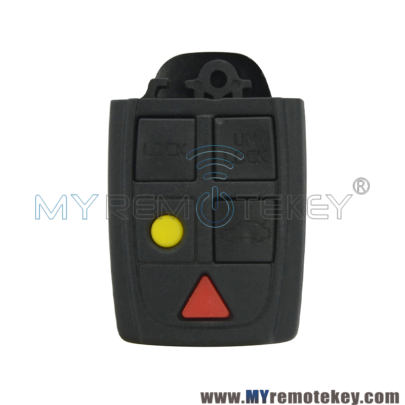Remote key fob case shell 5 button for VOLVO C30 C70 S40 S80 XC90