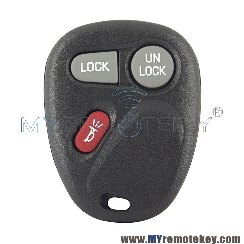 FCC KOBUT1BT KOBLEAR1XT remote fob case 3 button for GMC Yukon 2000