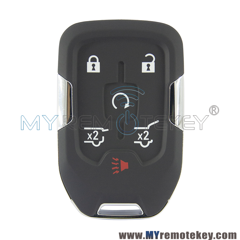 FCC HYQ1AA Smart key 315mhz ID46 chip 6 button for GMC Yukon 2015-2020 ...