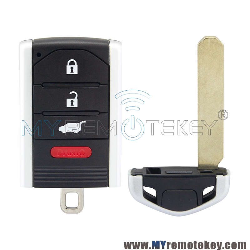 FCC KR5434760 Smart key case shell 4 button for 2013-2015 Acura RDX P/N ...